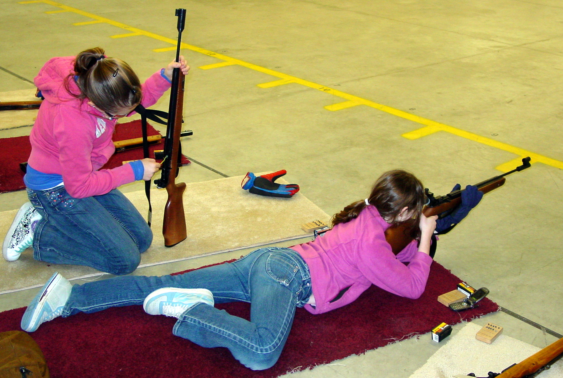 Girls_JR_Rifle - Manville Sportsmens Rod and Gun Club